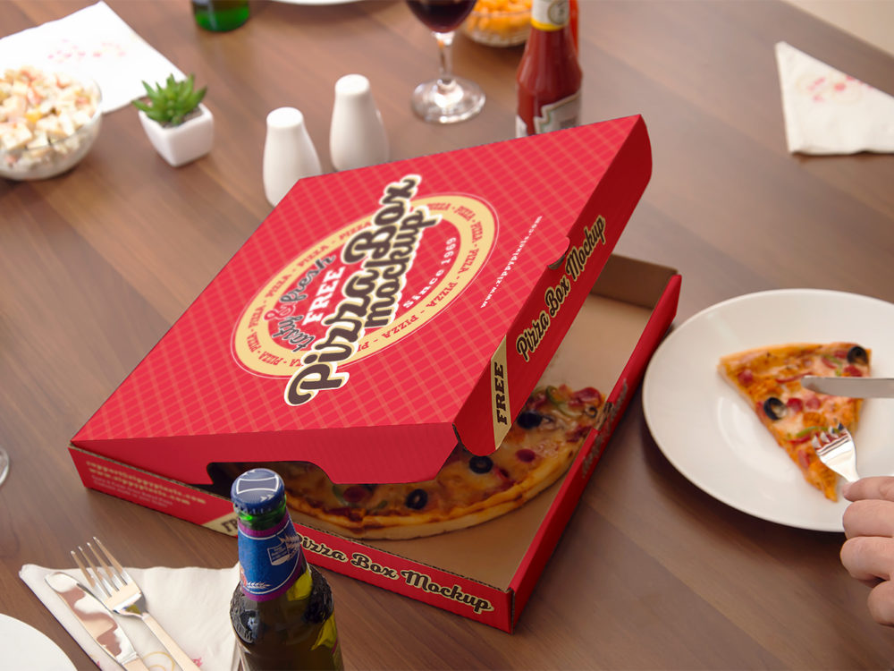 Corrugated Karton Box Pizza | KARTON SBY - Corrugated Box Full Colour ...